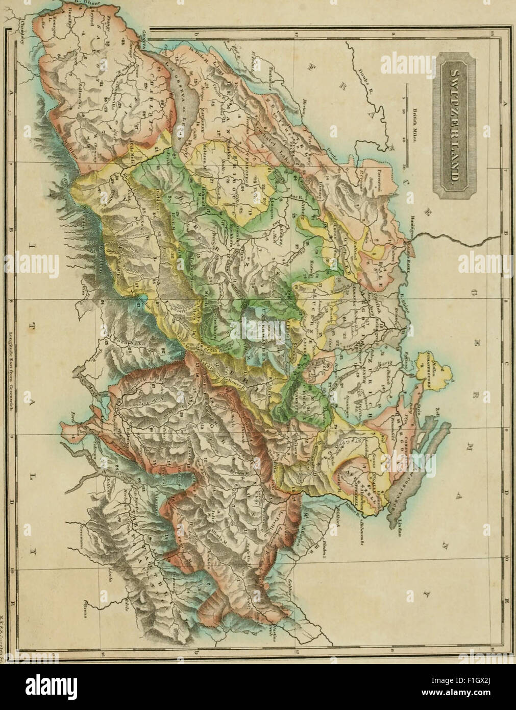 A historical map illustration from *A New Universal Atlas of the World ...