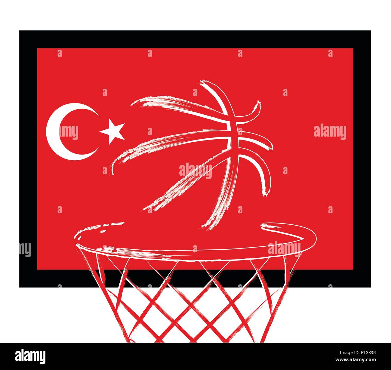 Turkish basket ball Stock Photo - Alamy