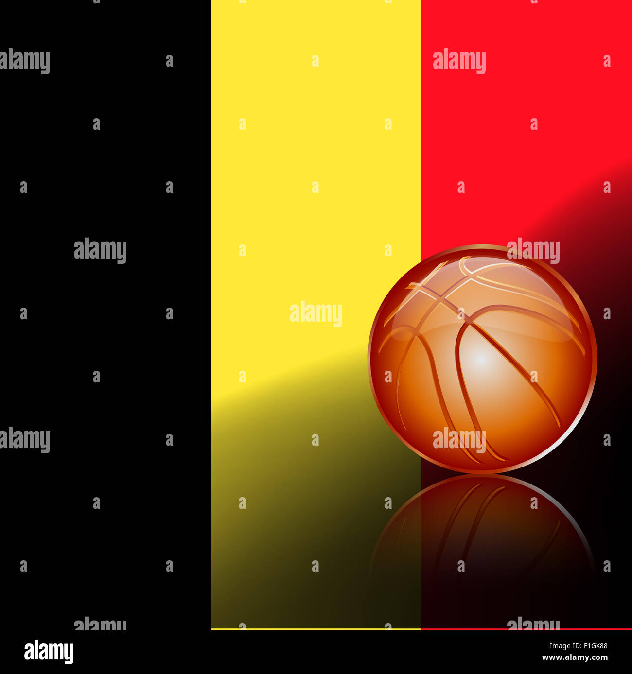 Belgian basket ball Stock Photo - Alamy