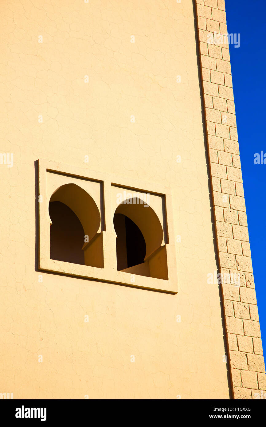moroccan old wall and brick in antique city Stock Photo - Alamy