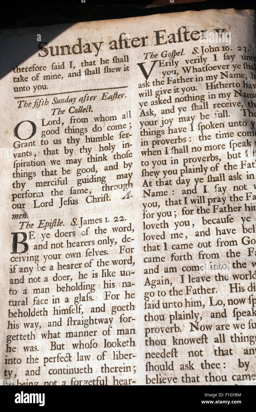 Sunday after easter,The book of common prayer,church of england,psalter ...