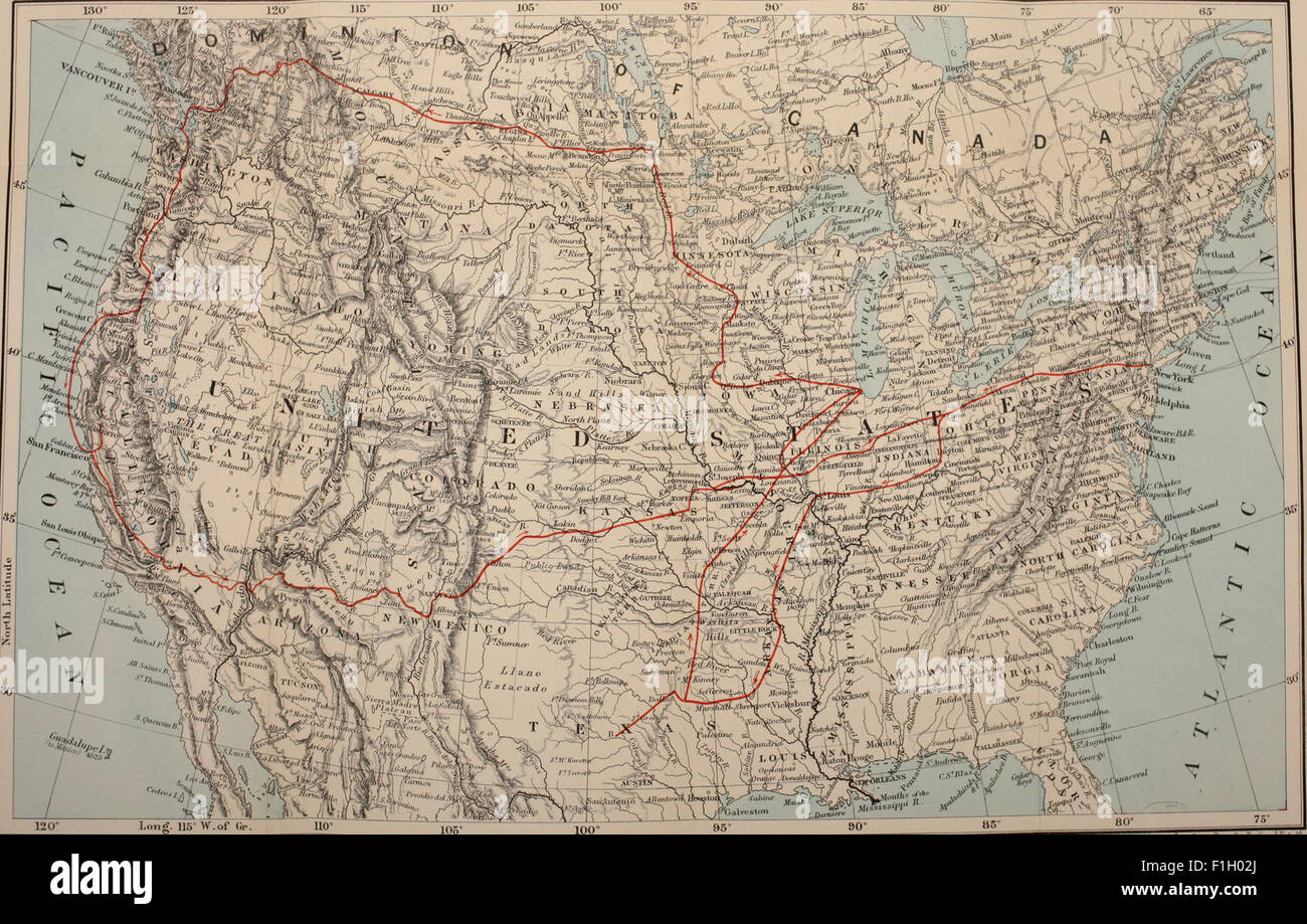 The western Avernus; (1896 Stock Photo - Alamy