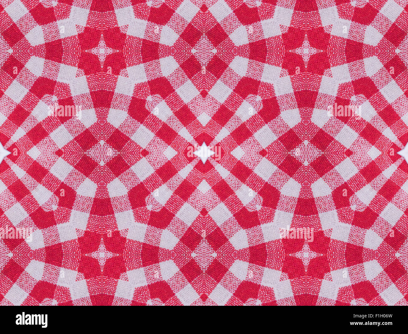 red color drawing in kaleidoscope pattern - red color drawing in ...