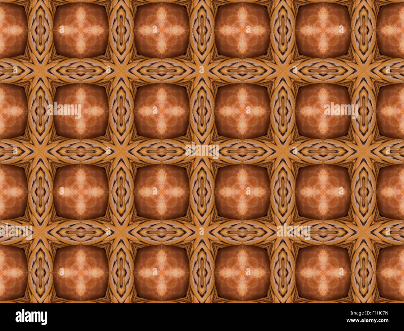 brown color drawing in kaleidoscope pattern - brown color drawing in ...