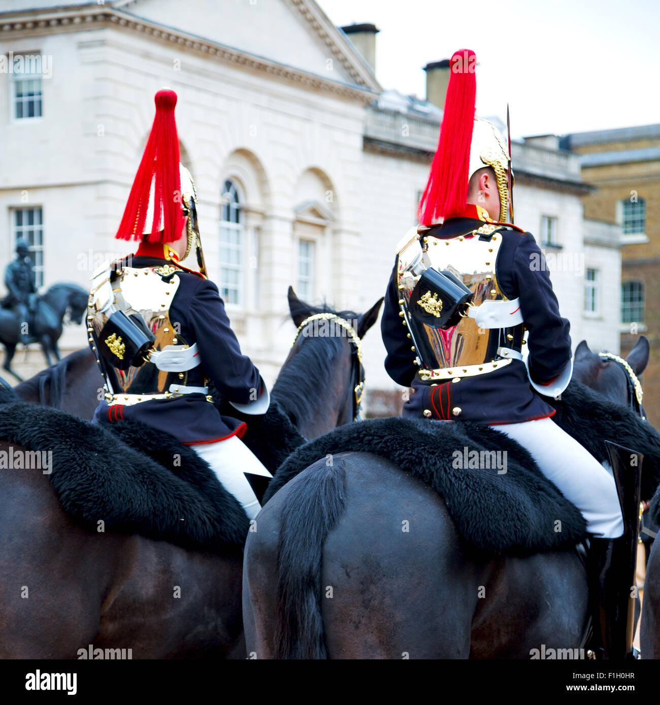 in london england horse and cavalry for the queen Stock Photo - Alamy