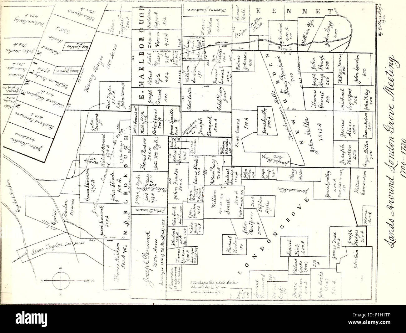 The 200th anniversary of the founding of the London Grove Meeting by ...