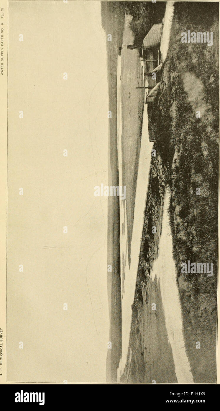 A 1897 report detailing the underground water sources in southwestern ...