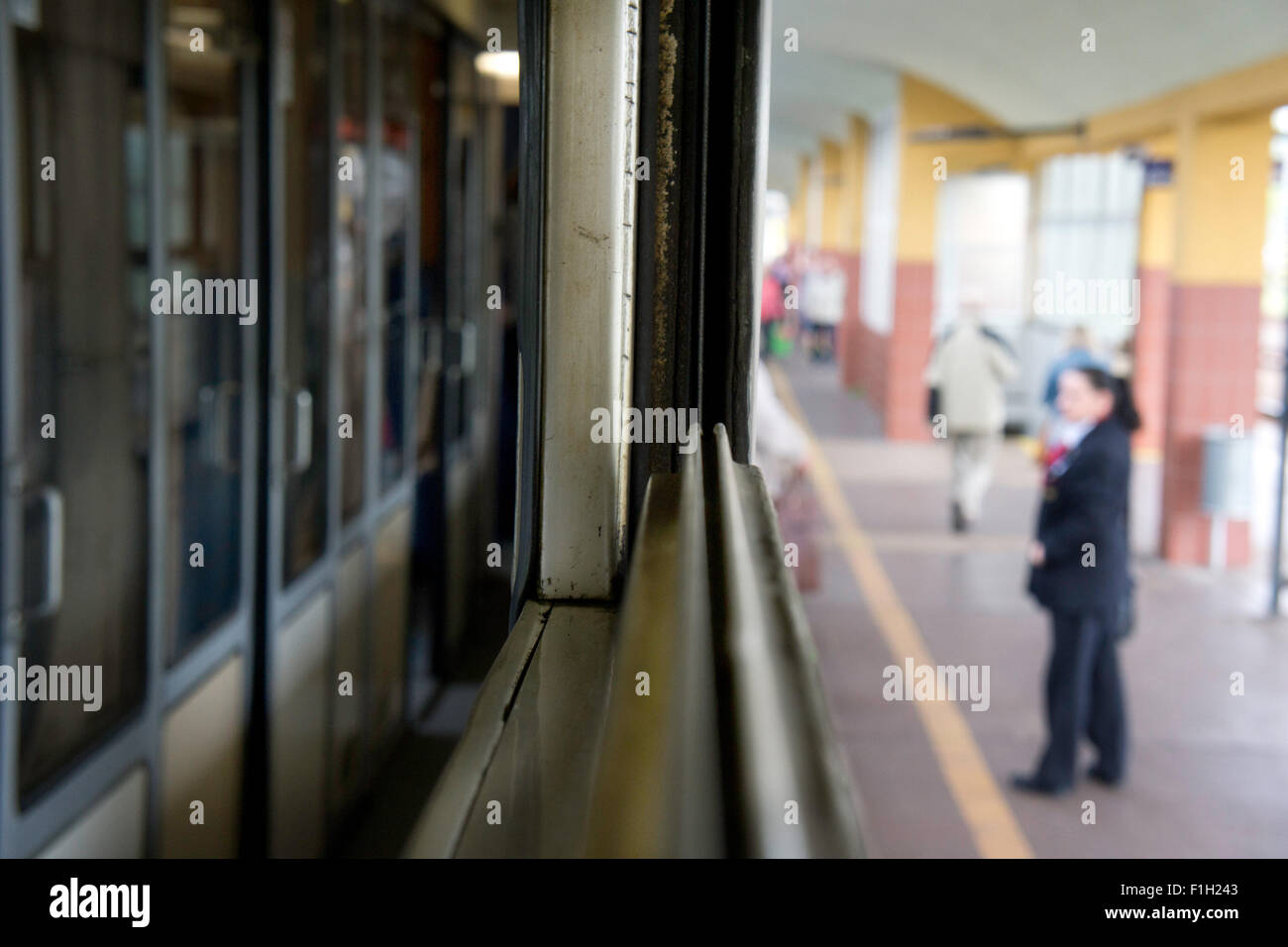 Train station window hi-res stock photography and images - Alamy