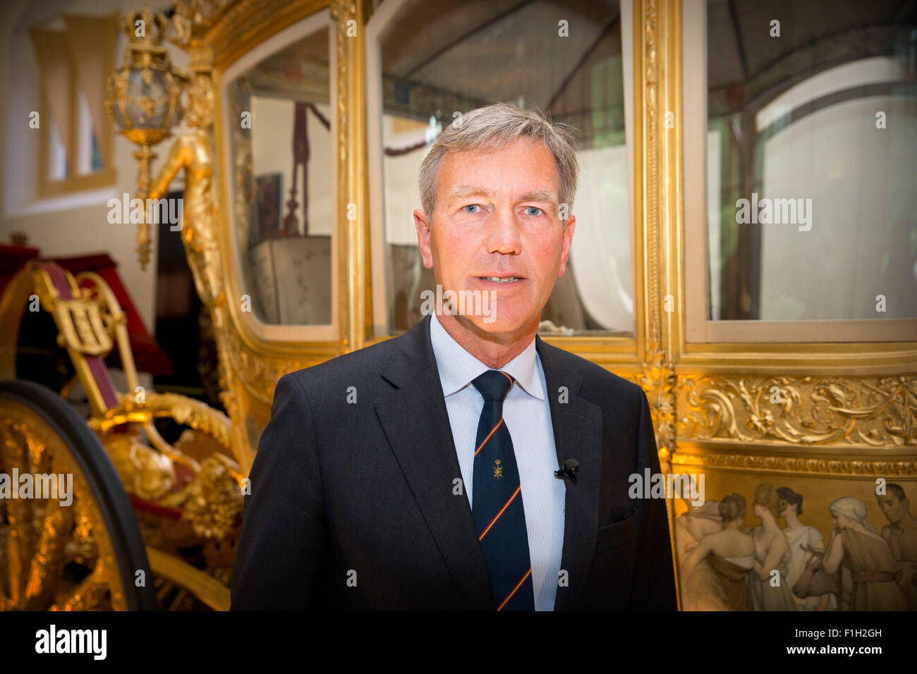 Apeldoorn, The Netherlands. 27th Aug, 2015. Master of the Royal stables ...