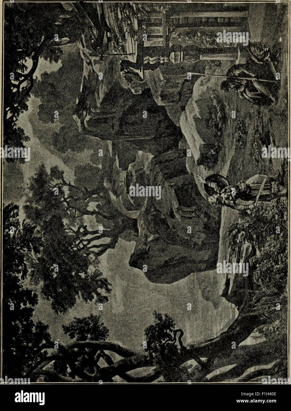 This illustration from 'Wagner Opera Stories' (1901) provides a ...