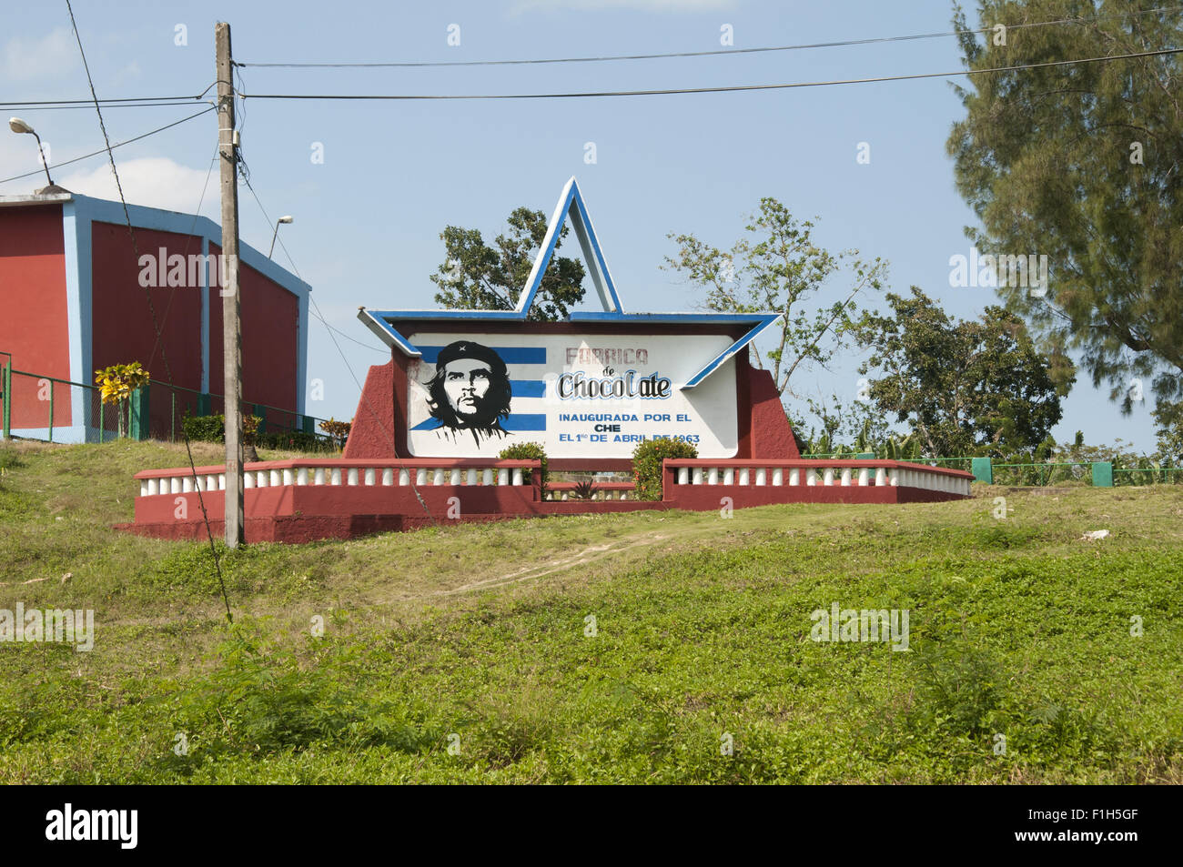 Chocolate factory, Baracoa, Cuba Stock Photo - Alamy