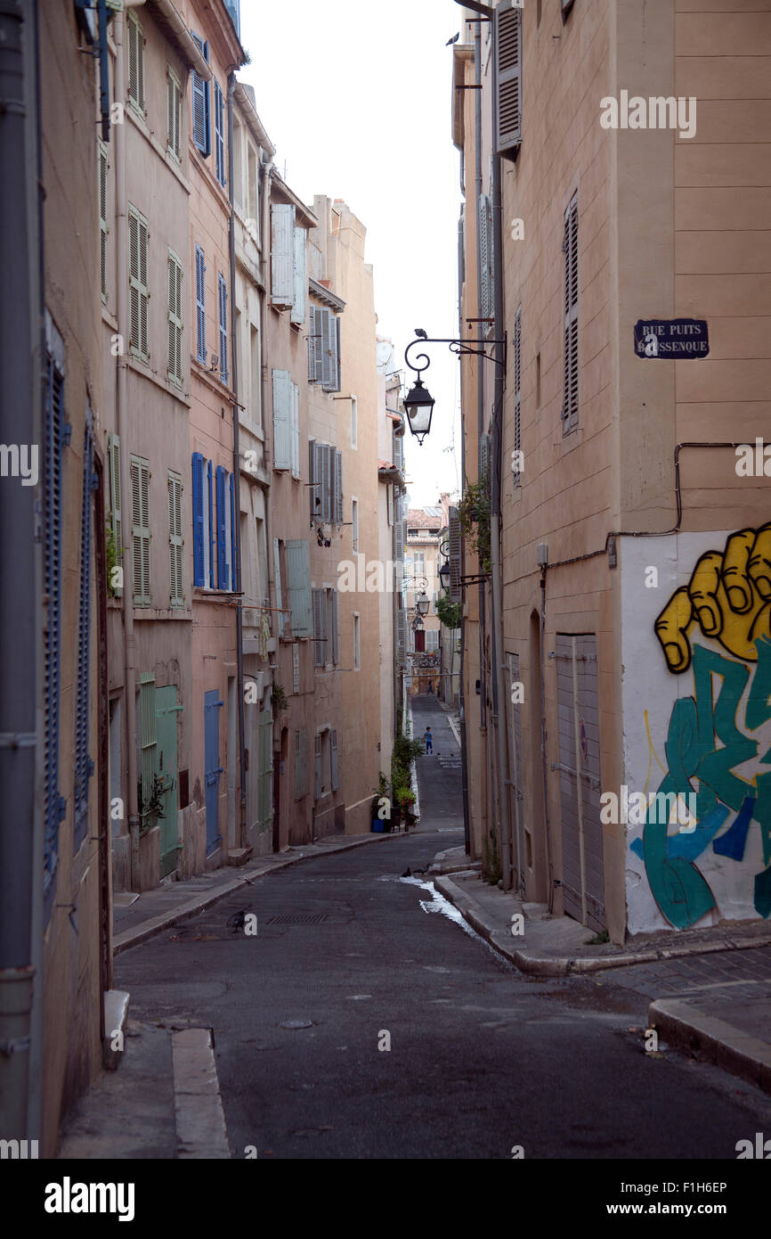 Marseilles old town hi-res stock photography and images - Alamy