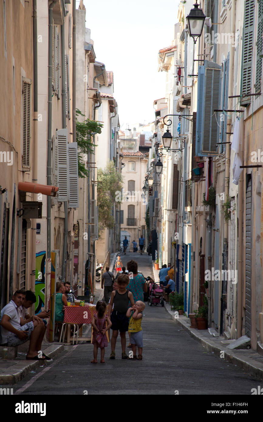 Marseilles Old Town High Resolution Stock Photography and Images - Alamy