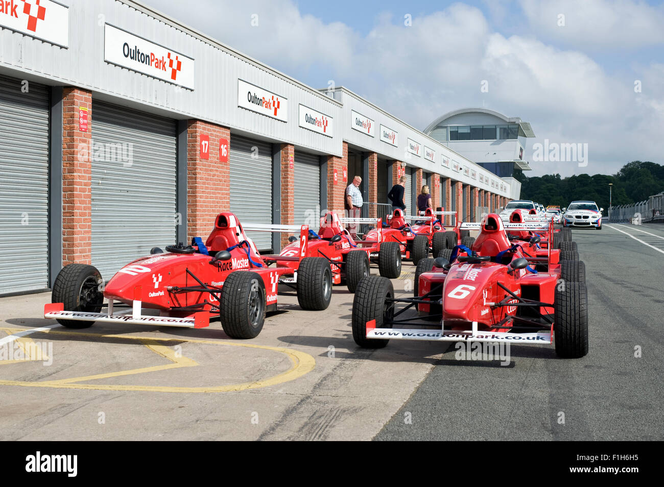 Race cars Oulton Park Stock Photo - Alamy