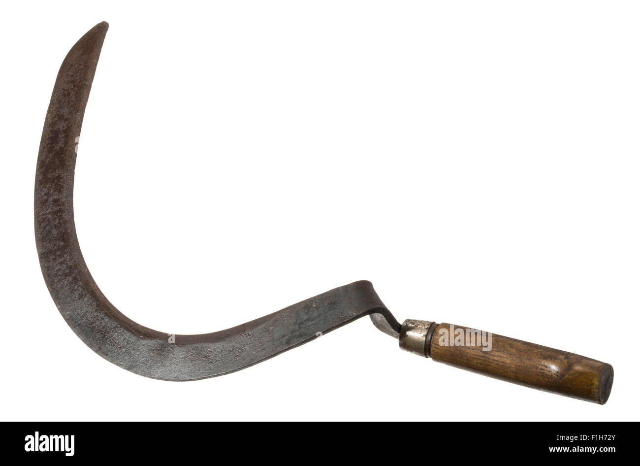 Scythe cutting Cut Out Stock Images & Pictures - Alamy