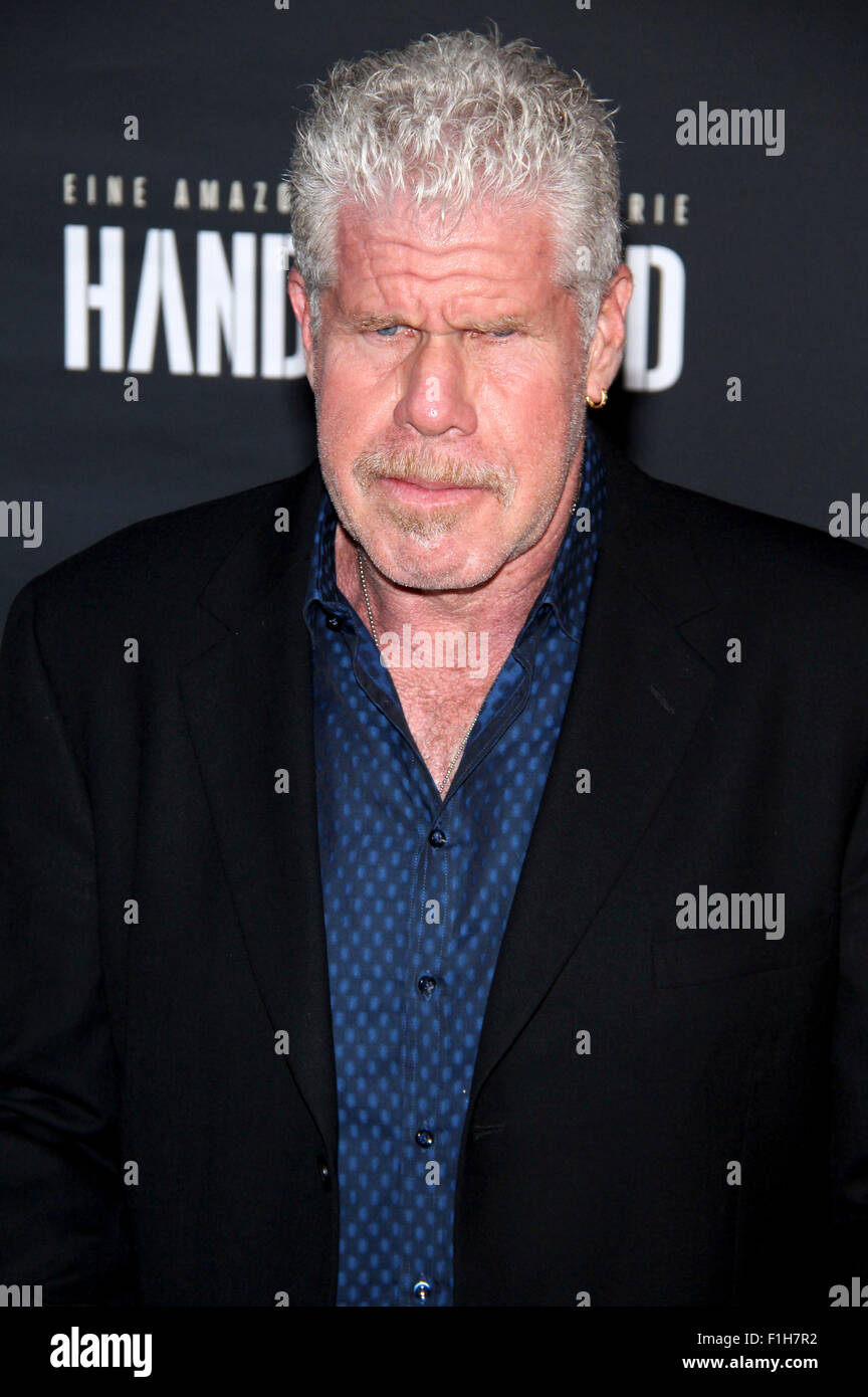 Berlin, Germany. 31st Aug, 2015. Actor Ron Perlman attends the 'Hand of ...