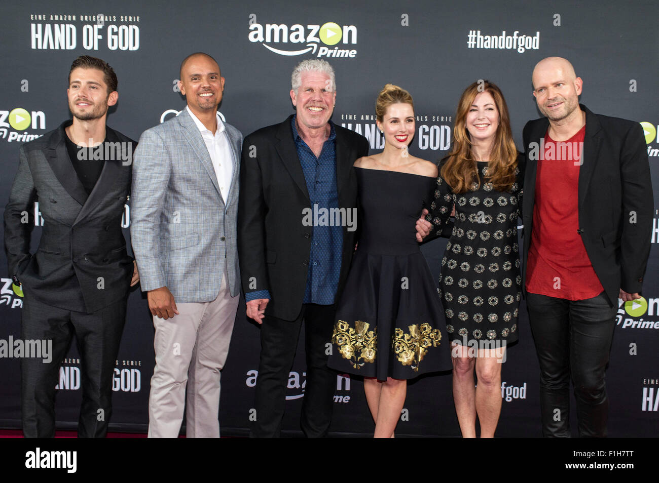 Berlin, Germany. 31st Aug, 2015. Julian Morris, Ben Watkins, Ron ...