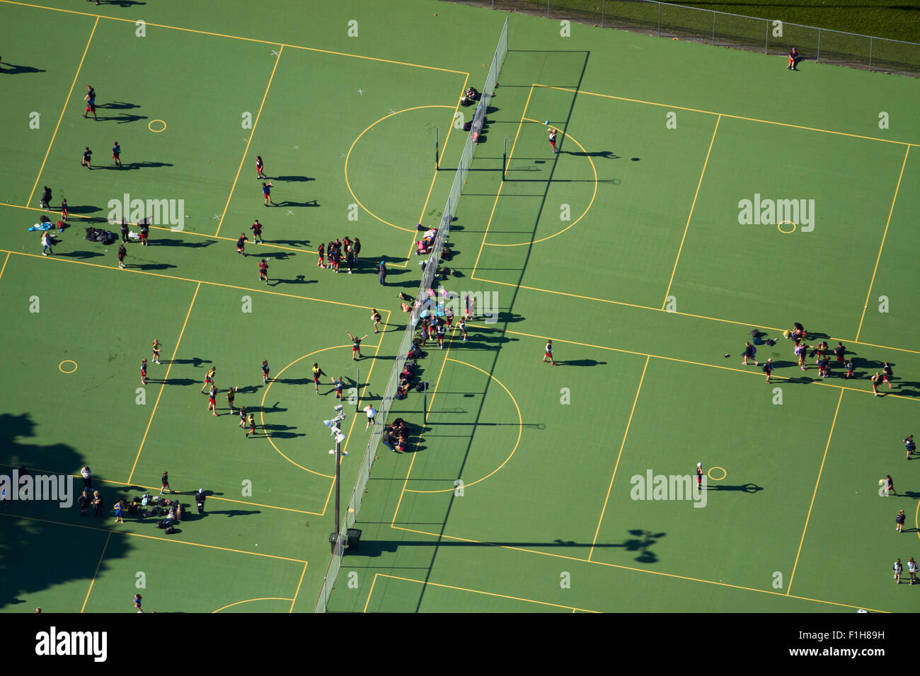 Pukekohe Netball Courts, Pukekohe, South Auckland, North Island, New ...