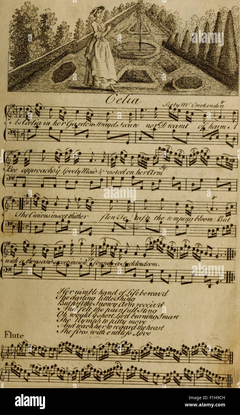 'Calliope or English Harmony' is a collection of celebrated English and ...