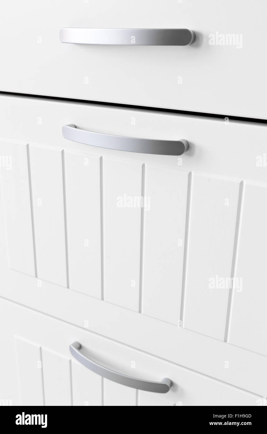 White drawers hi-res stock photography and images - Alamy