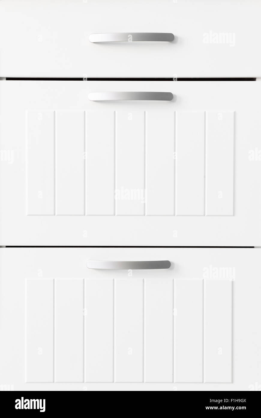 White drawers hi-res stock photography and images - Alamy