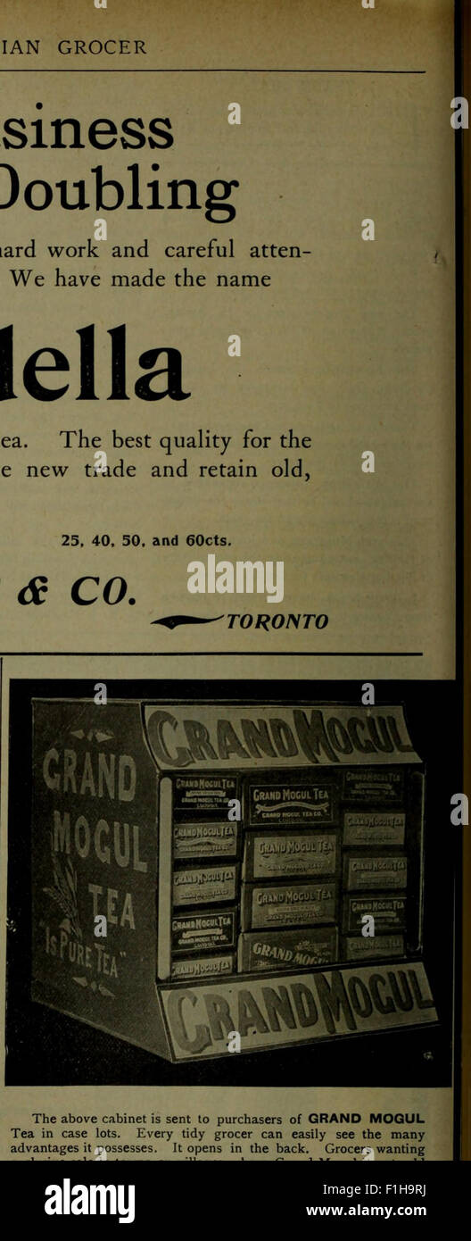 This 1898 edition of the Canadian Grocer provides insights into the ...