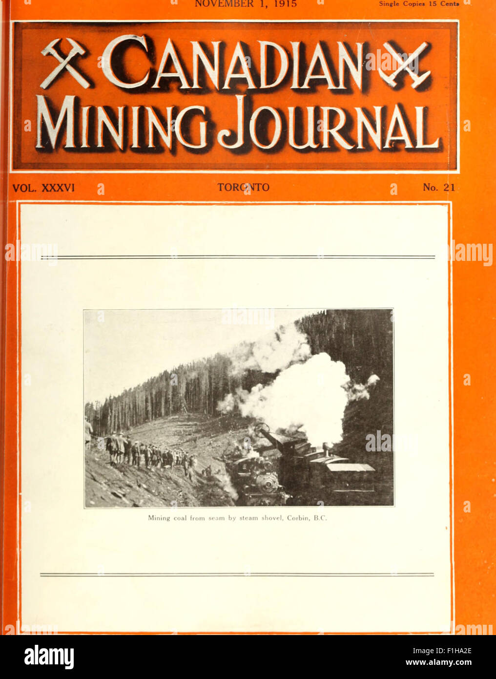 Canadian mining journal July-December 1915 (1915 Stock Photo - Alamy