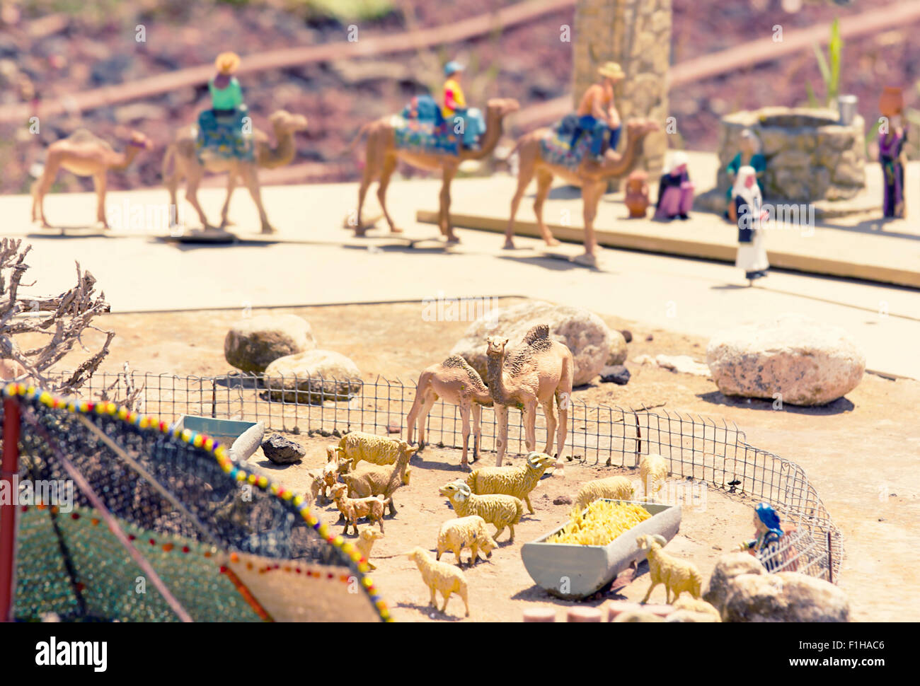 Miniature Farm Animals Stock Photo - Alamy