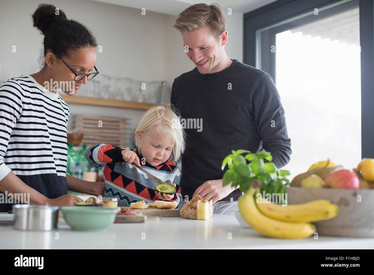 Boy group parents hi-res stock photography and images - Alamy