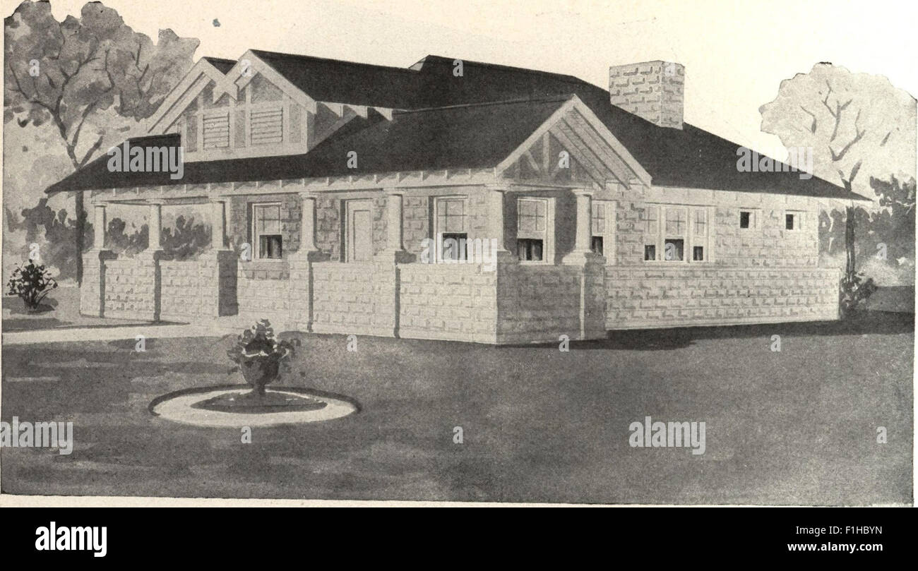 This 1908 guide provides detailed instructions on constructing houses ...