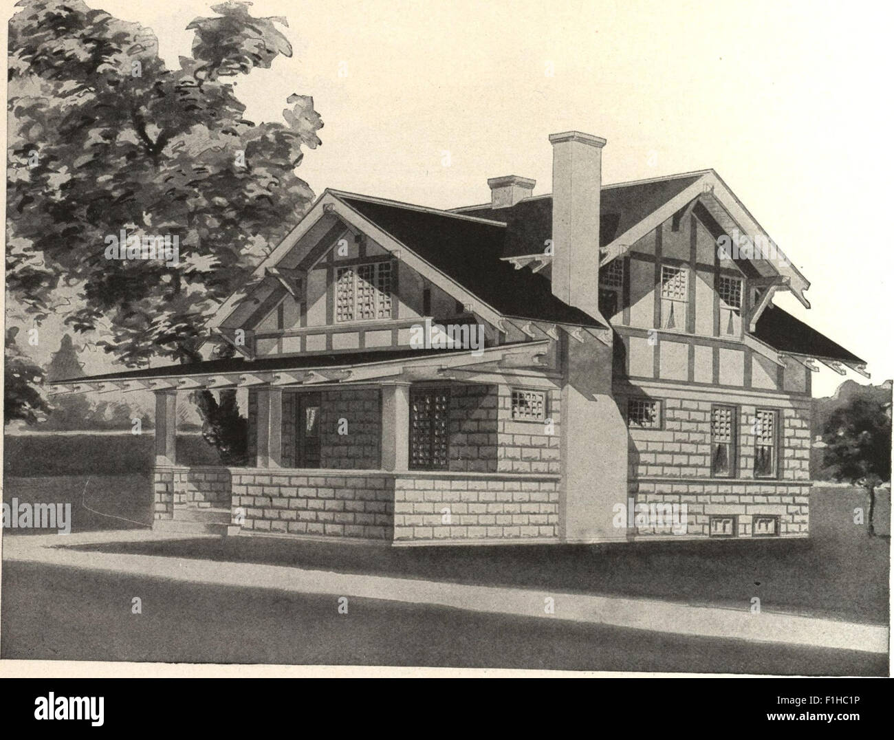 This 1908 book provides practical instructions for constructing cement ...