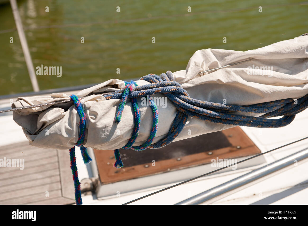 Furled sail hi-res stock photography and images - Alamy