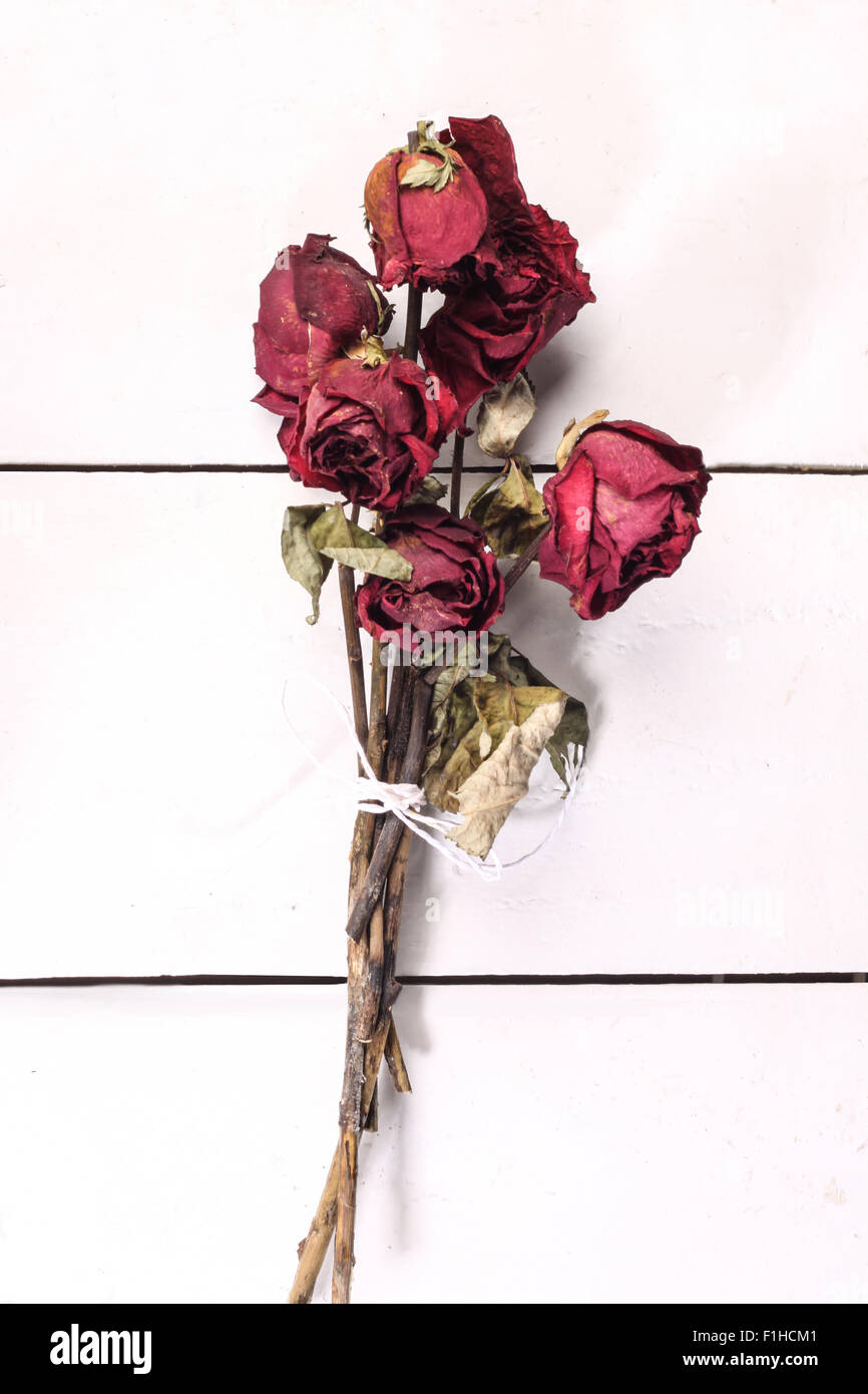 Satin rose bouquet Cut Out Stock Images & Pictures - Alamy