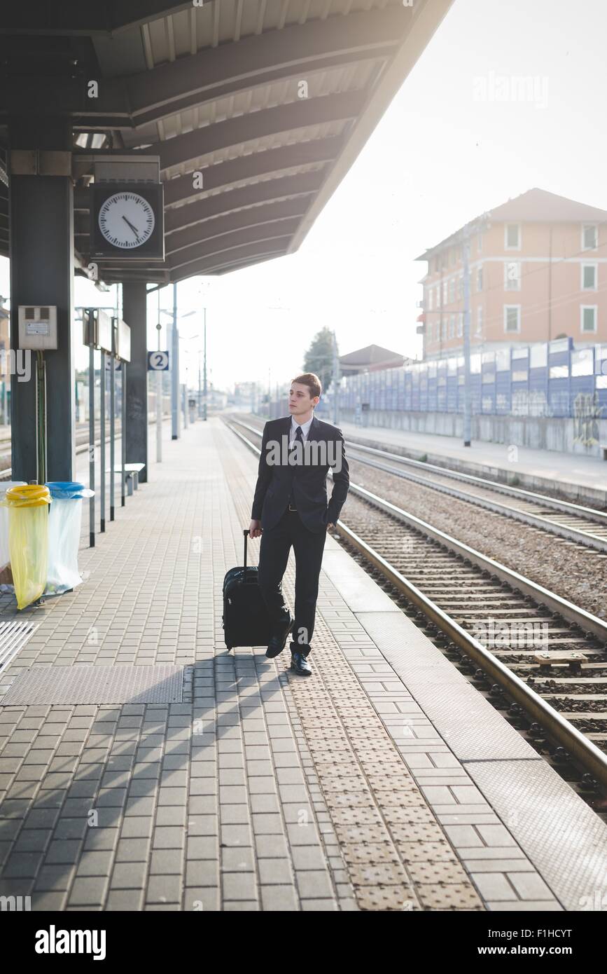 Walking along the platform hi-res stock photography and images - Alamy