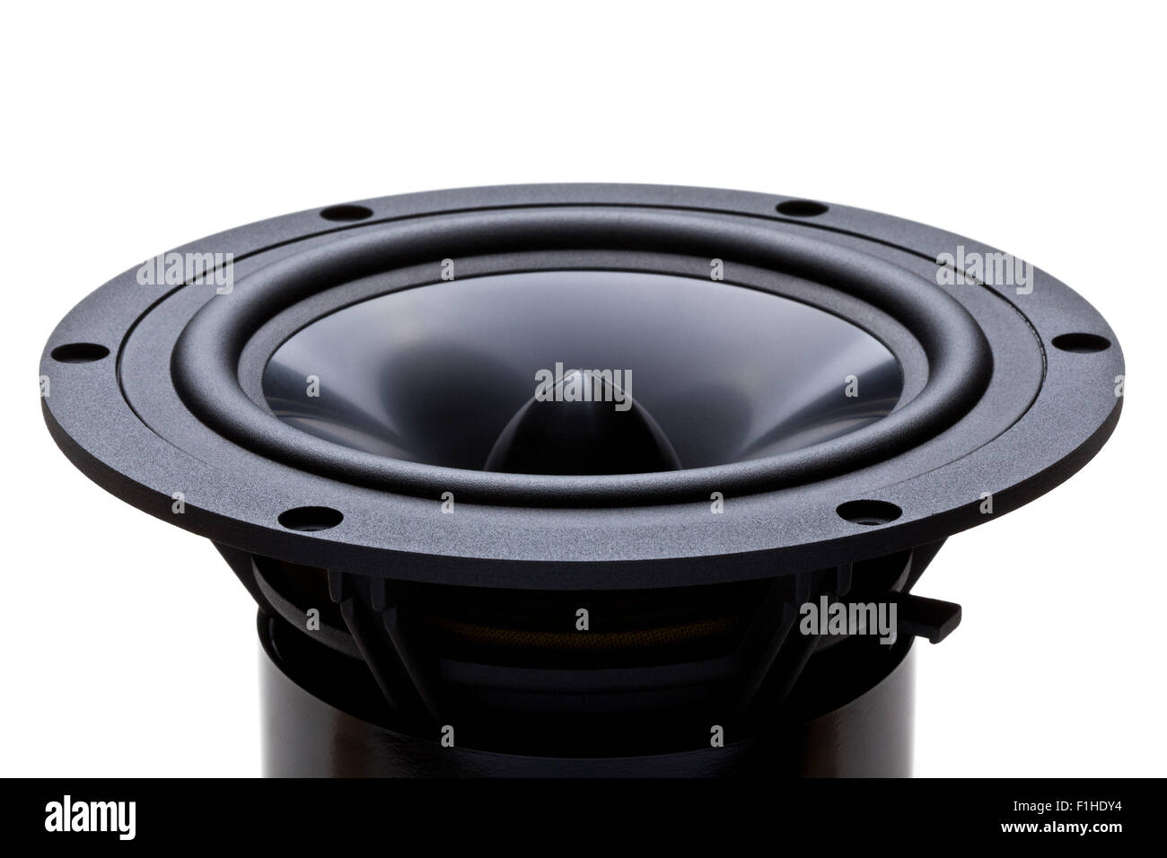 closeup image of woofer speaker Stock Photo - Alamy