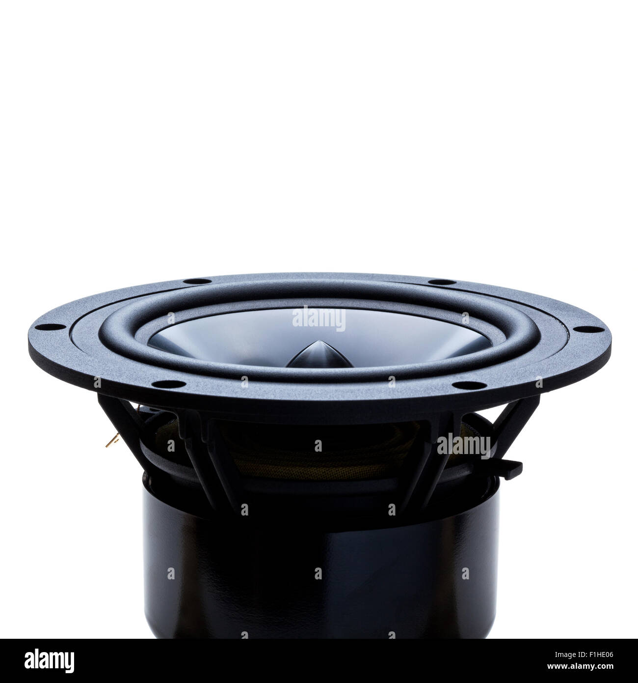 closeup image of woofer speaker Stock Photo - Alamy
