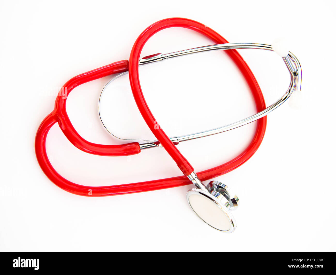 Medical stethoscope isolated in white Stock Photo - Alamy