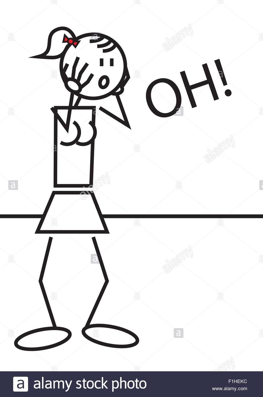 Stick Figure Expression High Resolution Stock Photography and Images ...