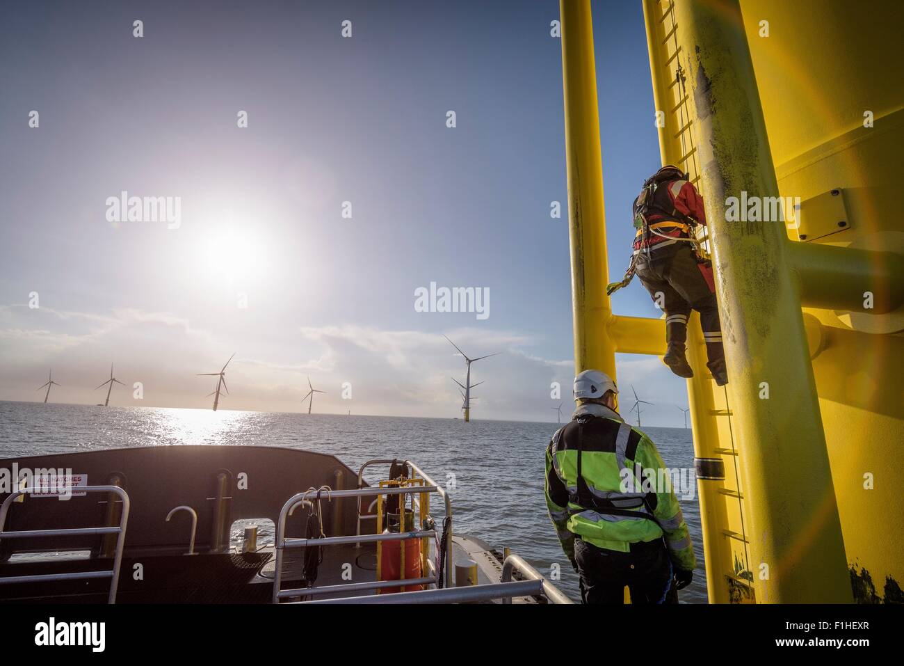 Offshore turbine hi-res stock photography and images - Alamy