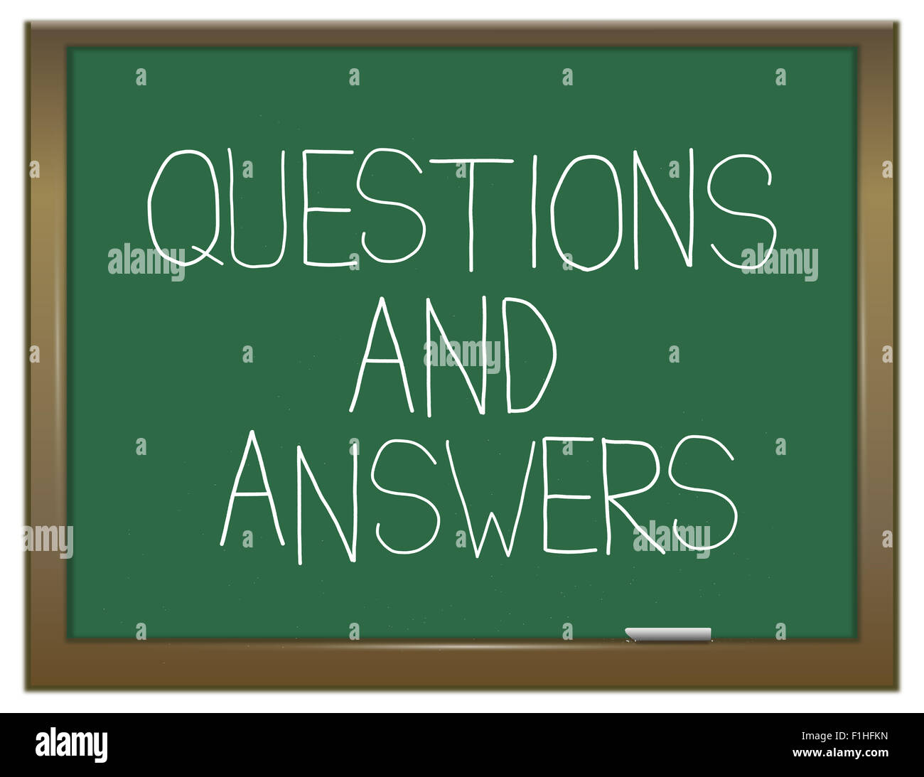 Questions and answers concept Stock Photo - Alamy