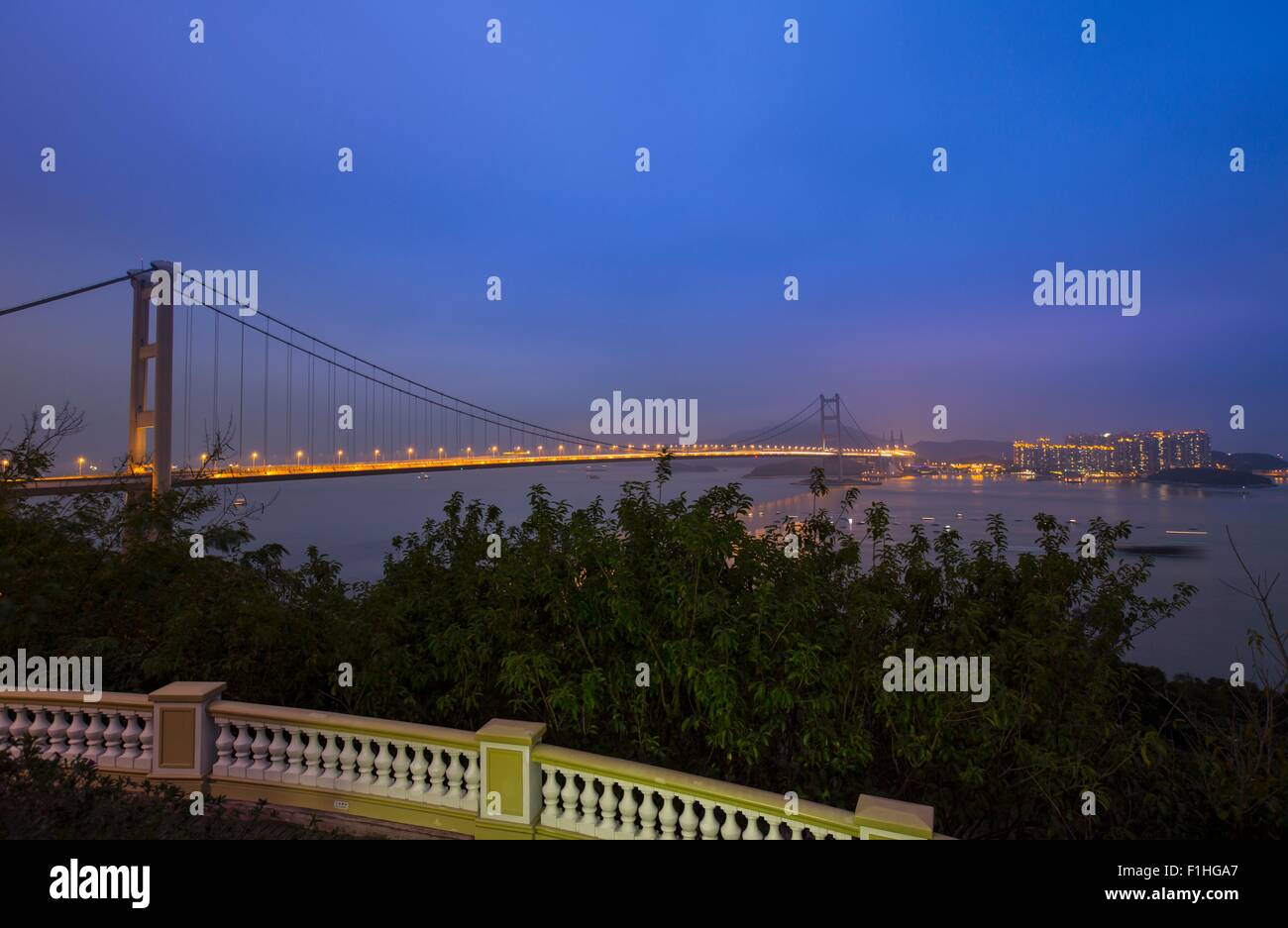 Tsing Ma Bridge, Hong Kong, China Stock Photo - Alamy
