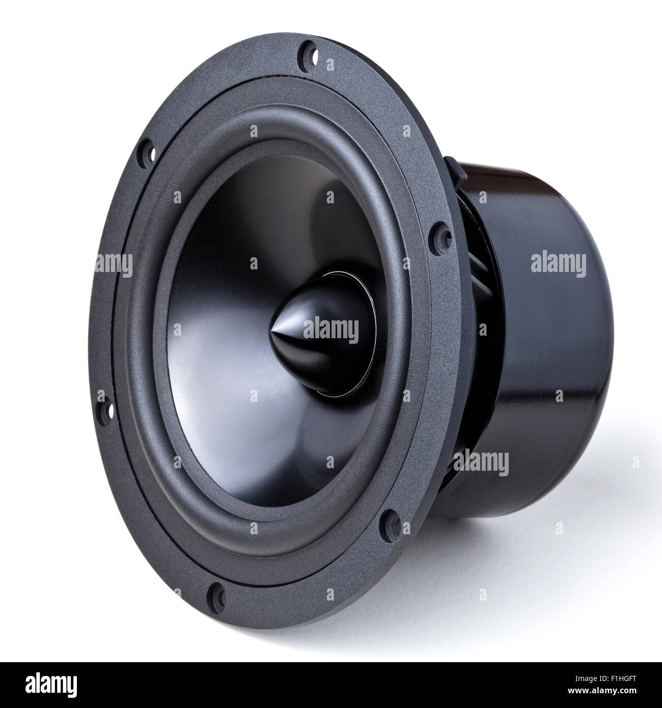 closeup image of woofer speaker Stock Photo - Alamy
