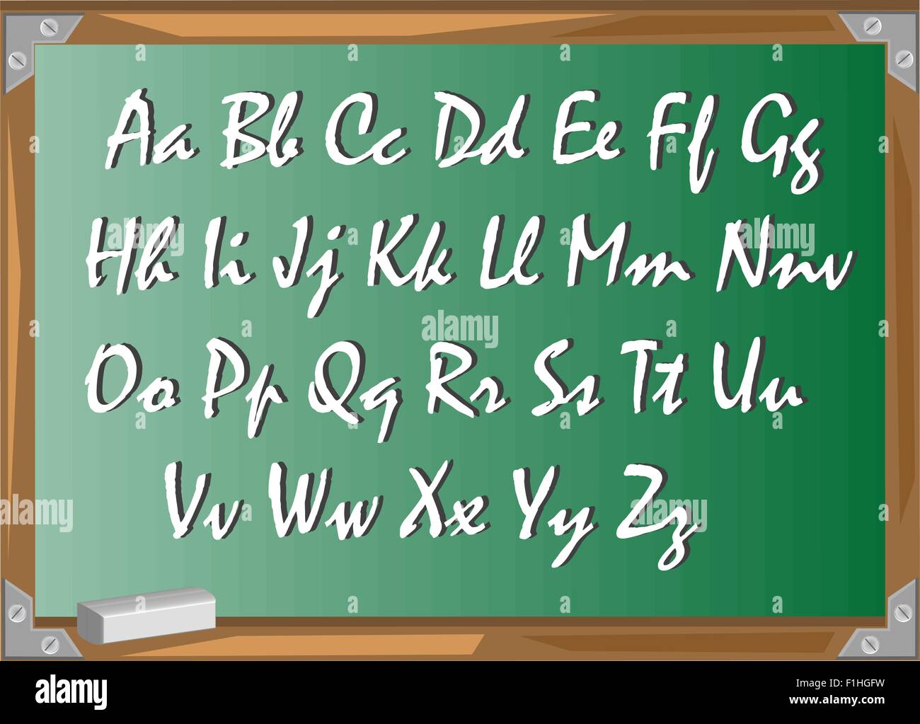 board school and letters illustration isolated on white background ...