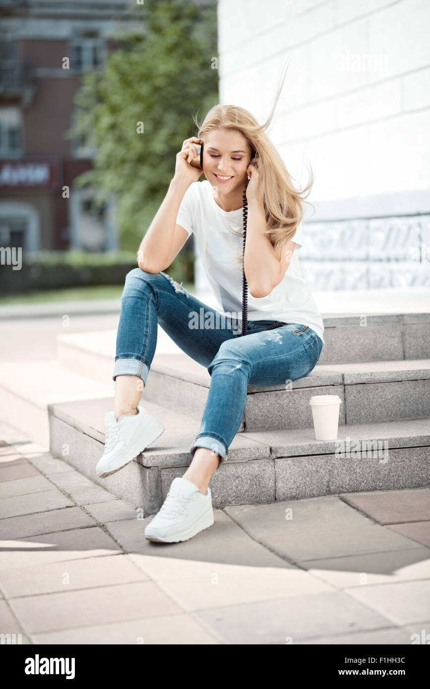 Music and fun Stock Photo - Alamy