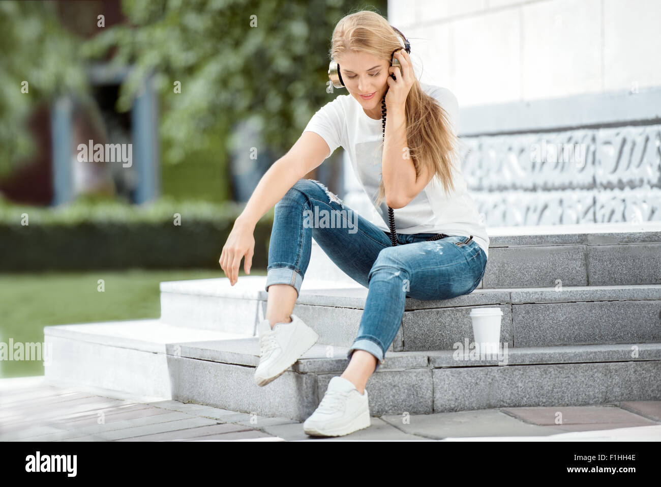 Music and fun Stock Photo - Alamy