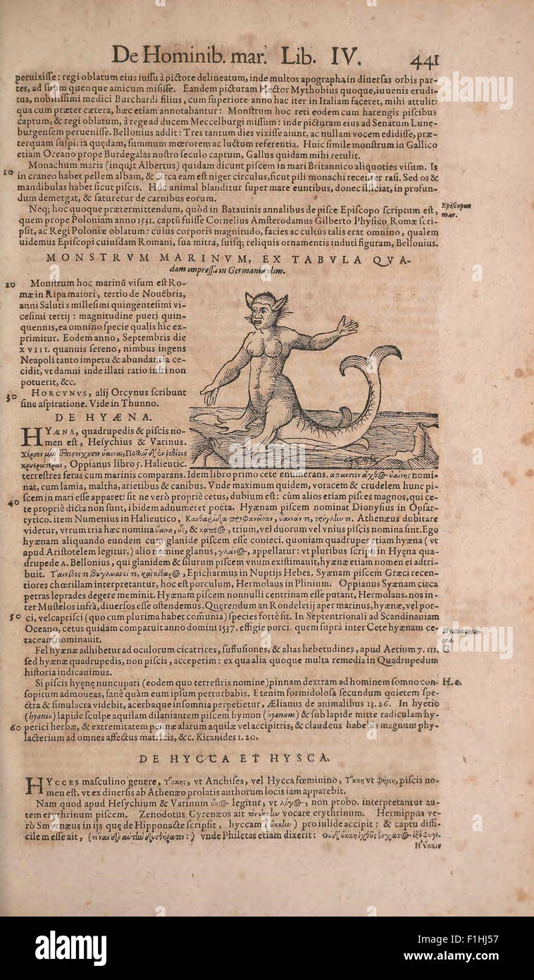 This 16th-century work by Conrad Gesner documents animals, including ...