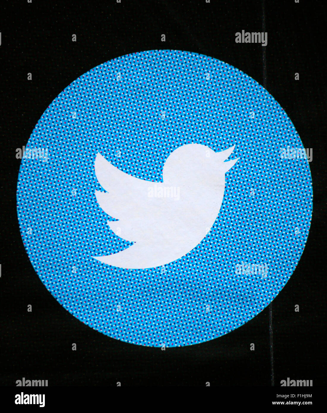 Twitter emblem hi-res stock photography and images - Alamy