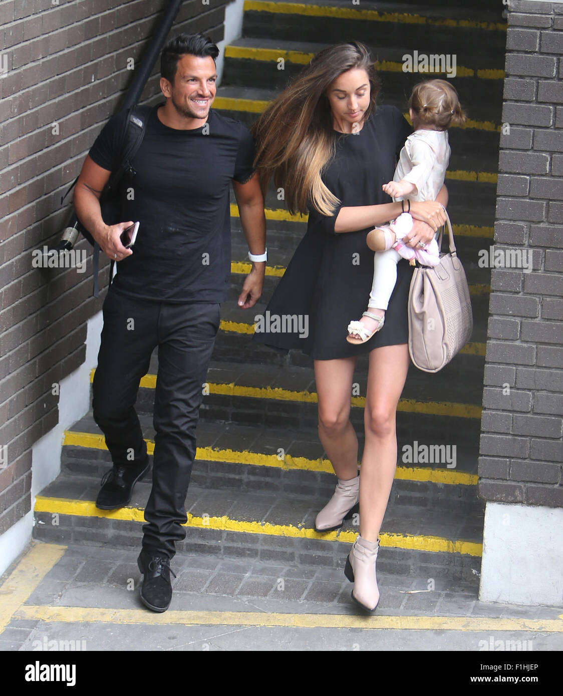 Peter Andre and Emily MacDonagh outside the ITV Studios Featuring ...
