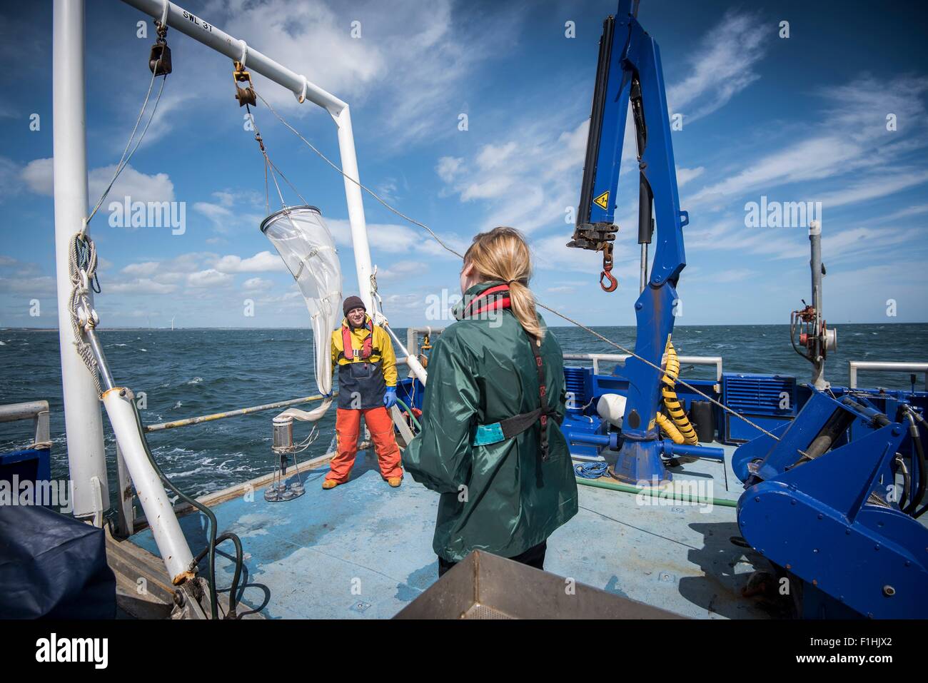 Scientist taking water samples hi-res stock photography and images - Alamy