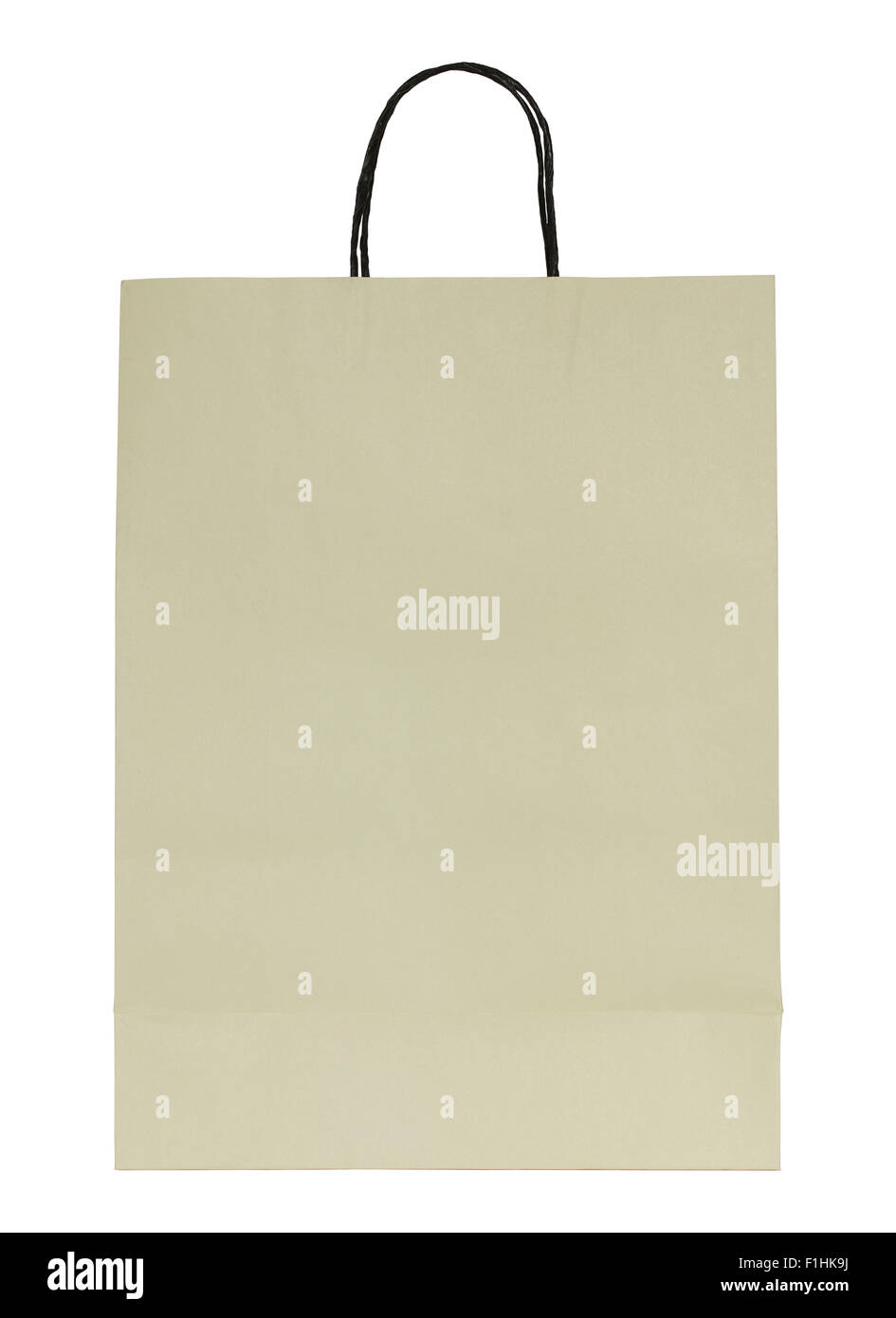 brown paper bag isolated on white with clipping path Stock Photo - Alamy